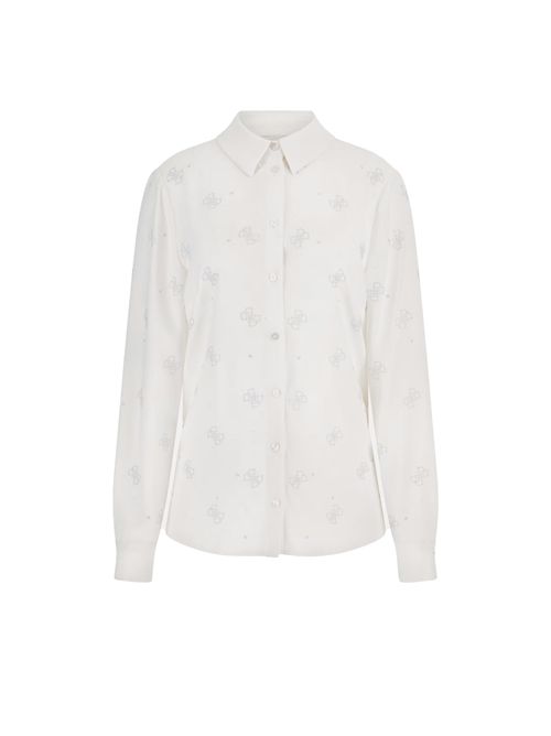 GUESS Camicia con logo 4G Donna - GUESS - Citysport